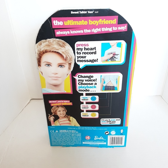 Mattel | Toys | Mattel Barbie Sweet Talking Ken Doll | Poshmark